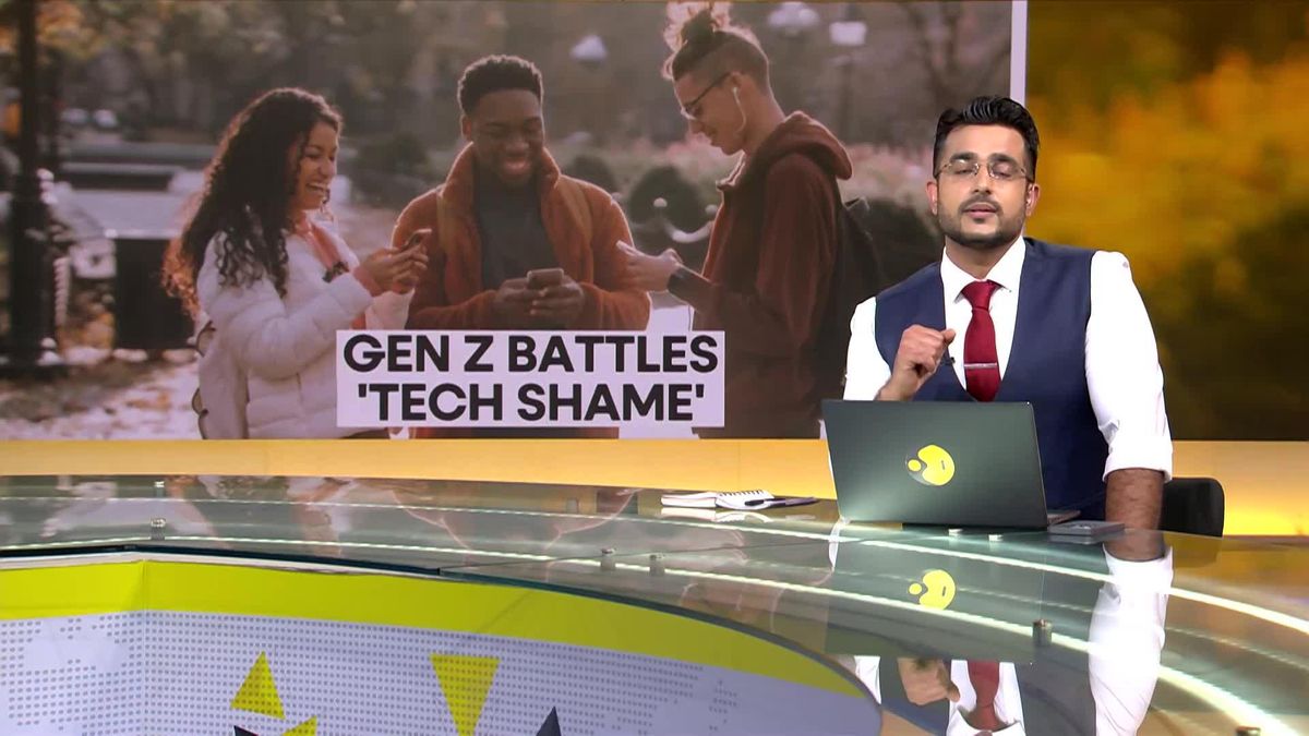 GEN Z Battles 'Tech Games' at work