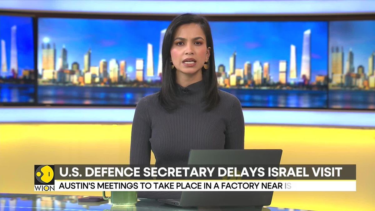 Lloyd Austin arrives in Jordan for layover