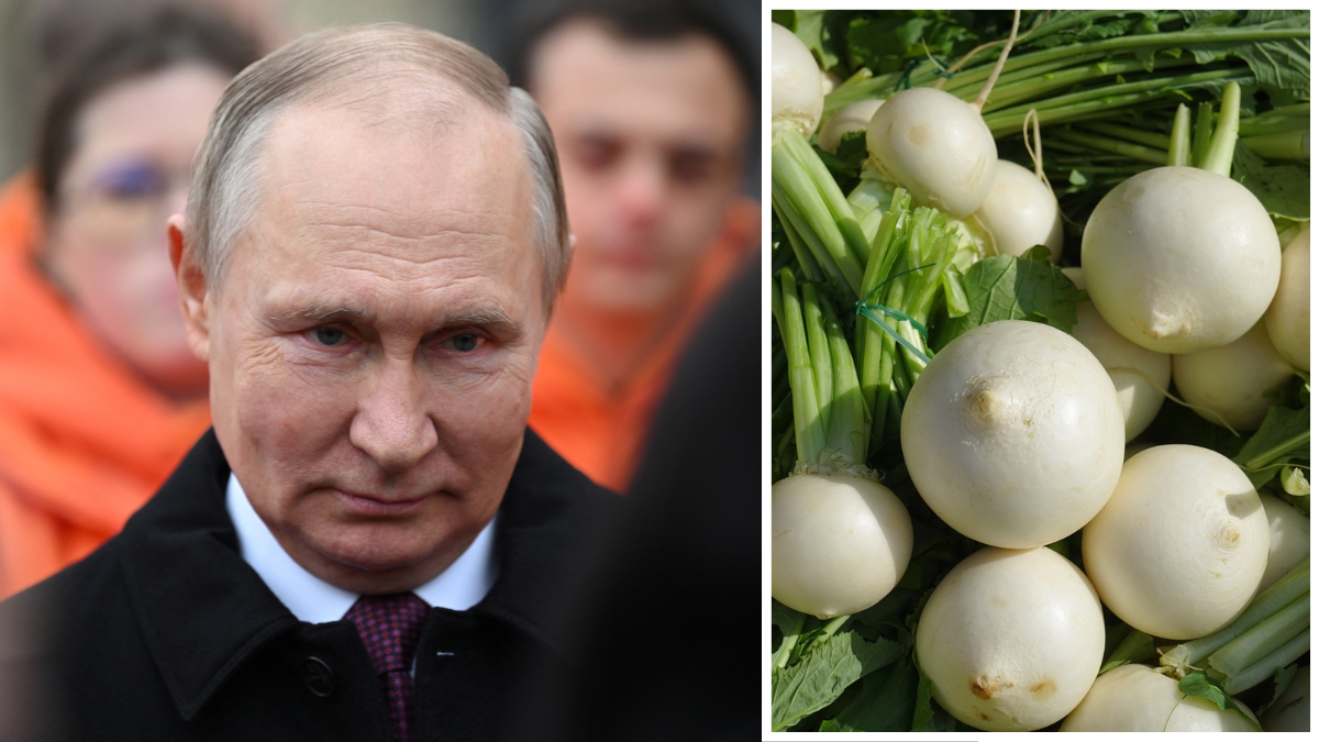 Vladimir Putin mocks West with turnip reference amid food crisis