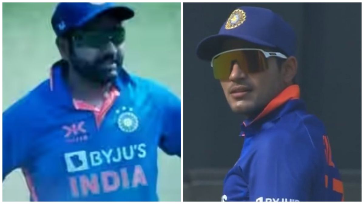 WATCH: Rohit Sharma, Hardik Pandya unimpressed as Shubman Gill drops a catch in Ind-Aus Chennai ODI