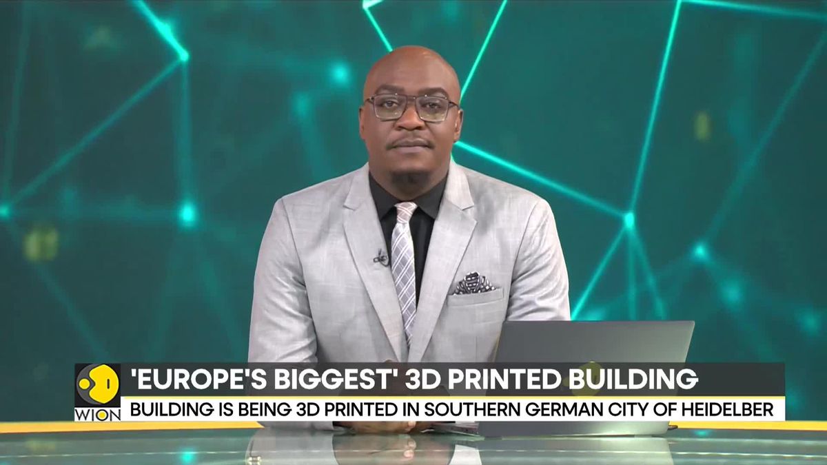 140 hours to build Europe's biggest 3D printed building