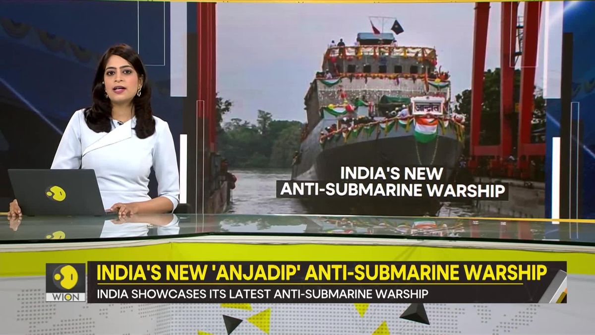 Gravitas: India showcases its new 'Anjadip' anti-submarine warship