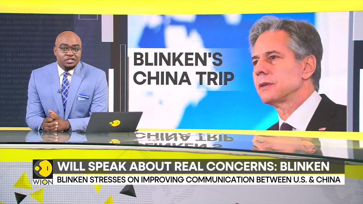 Blinken stresses on better US-China communications as he heads to Beijing Blinken stresses on better US-China communications as he heads to Beijing
