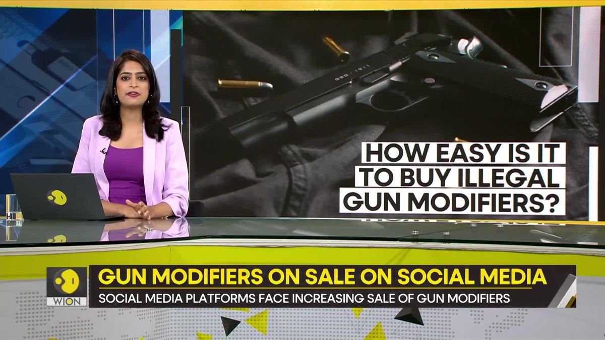 Social media users are advertising and selling illegal gun modifier