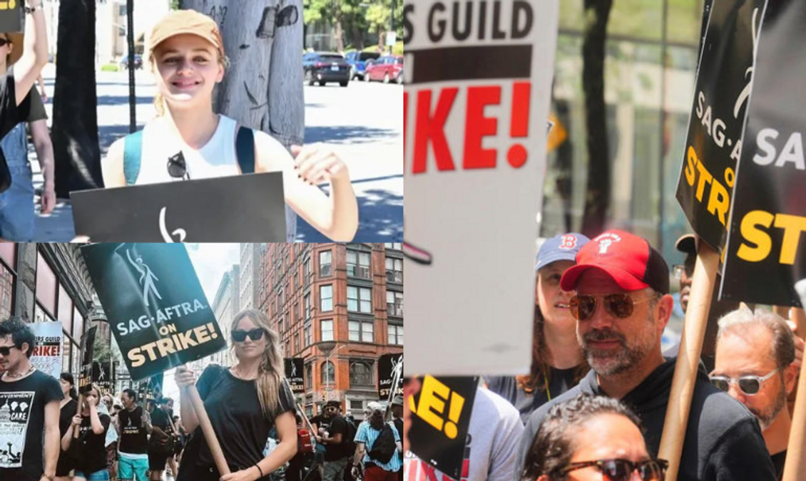 SAG-AFTRA strike: Mark Ruffalo, Joey King and other stars protest on ...