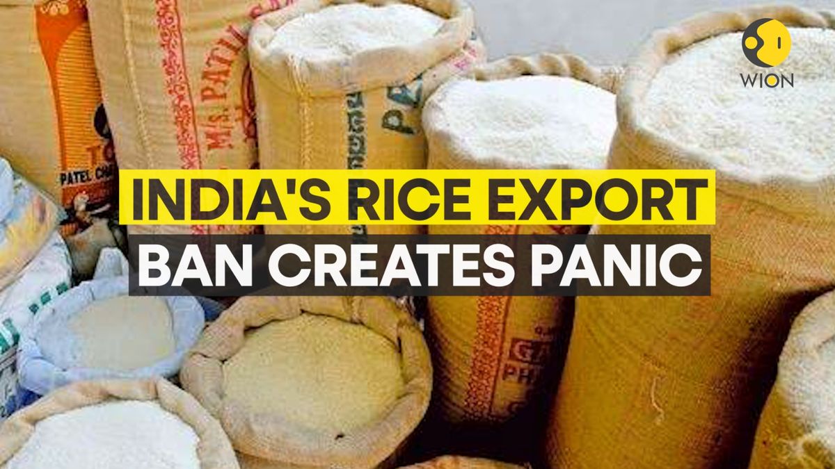 Here's why India's rice export ban has prompted panic buying in the US