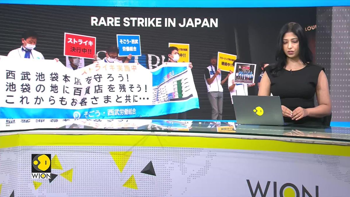 First strike in Japan in 6 decades takes place in Tokyo