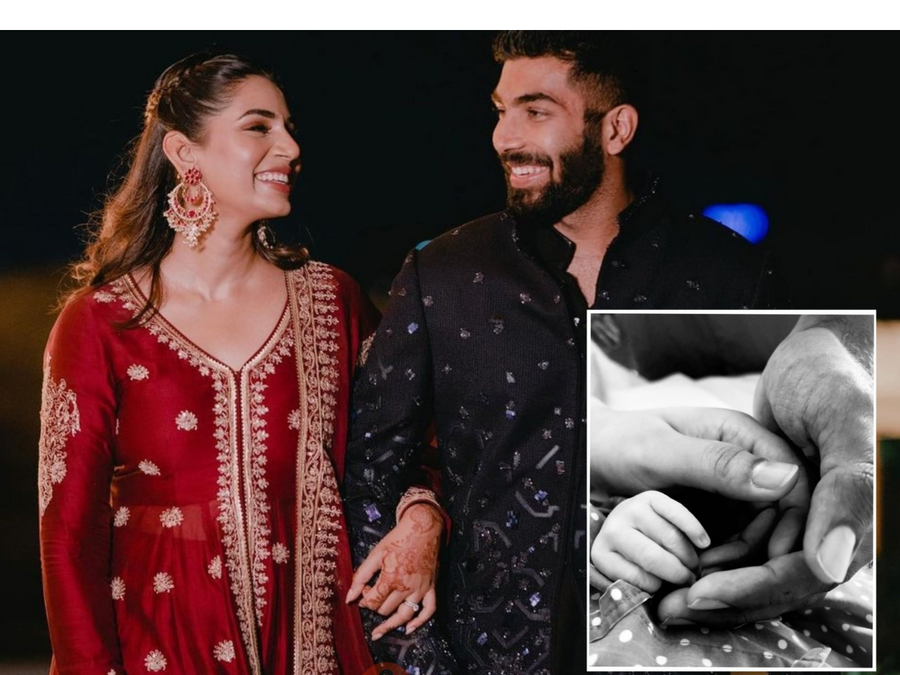 Jasprit Bumrah and Sanjana Ganesan blessed with baby boy, share first picture on social media