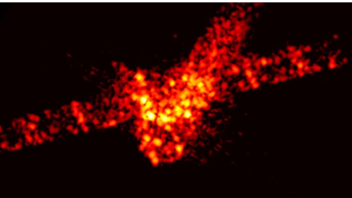 ESA posts blazing photo of satellite falling to Earth