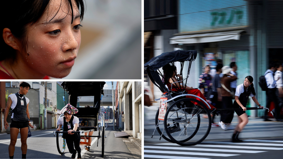 In pics | Social media inspires Japanese women to dash into rickshaw ...