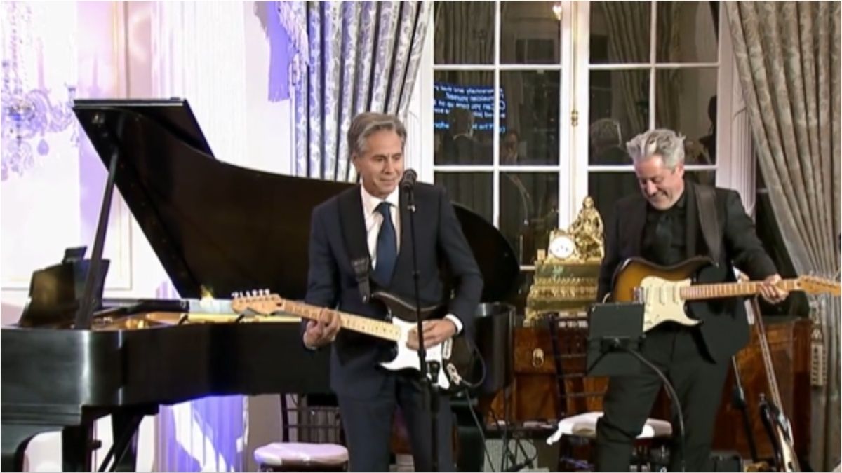 Watch: US Secretary of State Antony Blinken wows audience with his singing