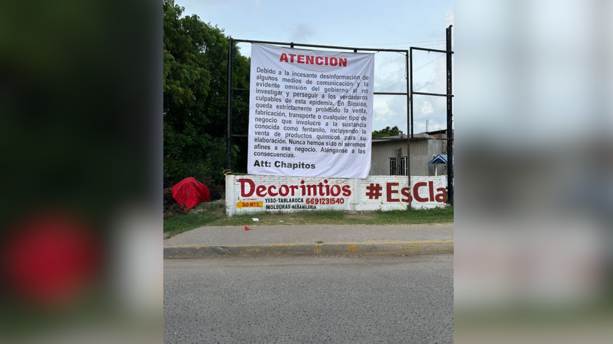 Mexico’s dreaded Sinaloa cartel ‘puts up’ banners announcing to stop ...