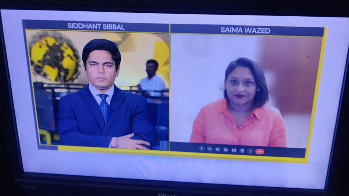 WHO SE Asia candidate Saima Wazed puts spotlight on mental health ...