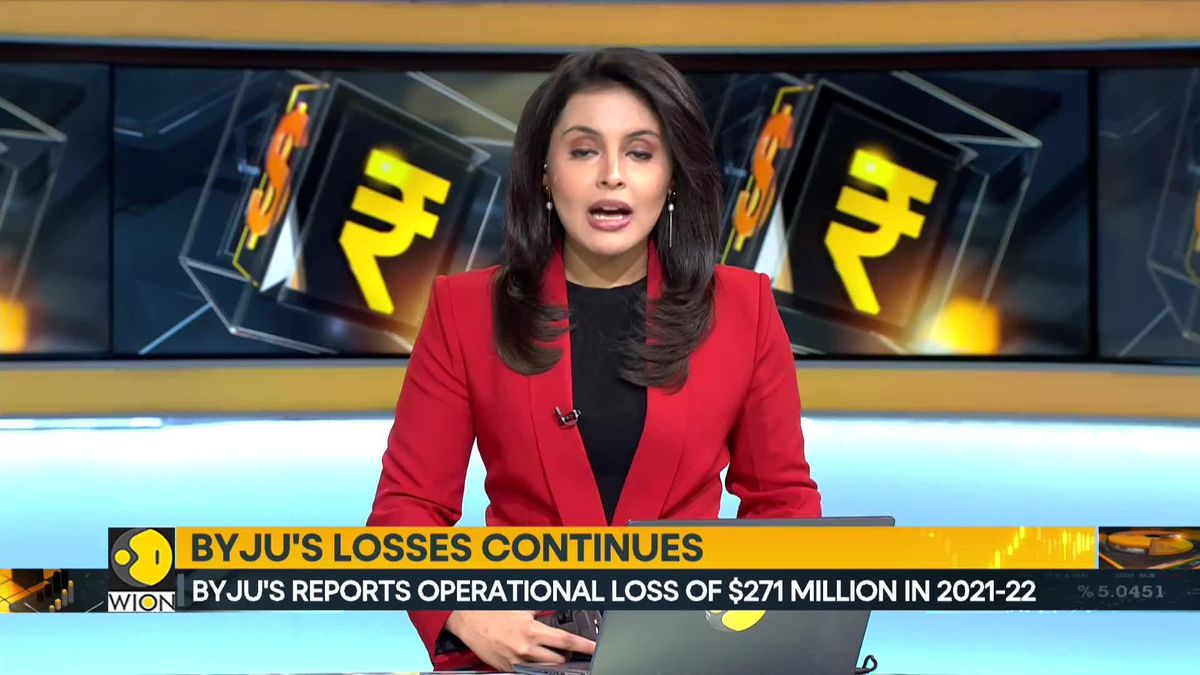 Byju's reports operational loss of $271 million in 2021-22