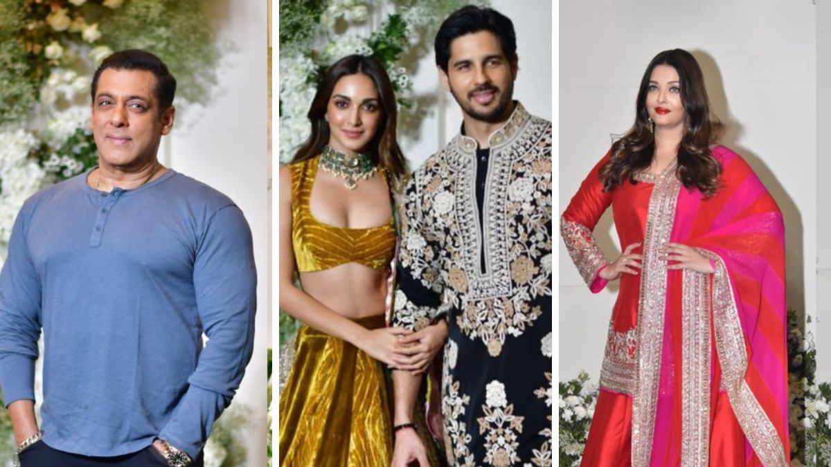 Salman Khan, Sid-Kiara, Aishwarya Rai and others dazzle at Manish ...