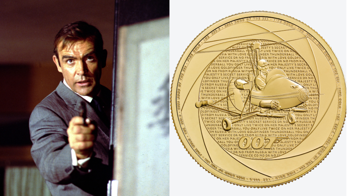 The Royal Mint unveils James Bond 60th Anniversary Coin Range