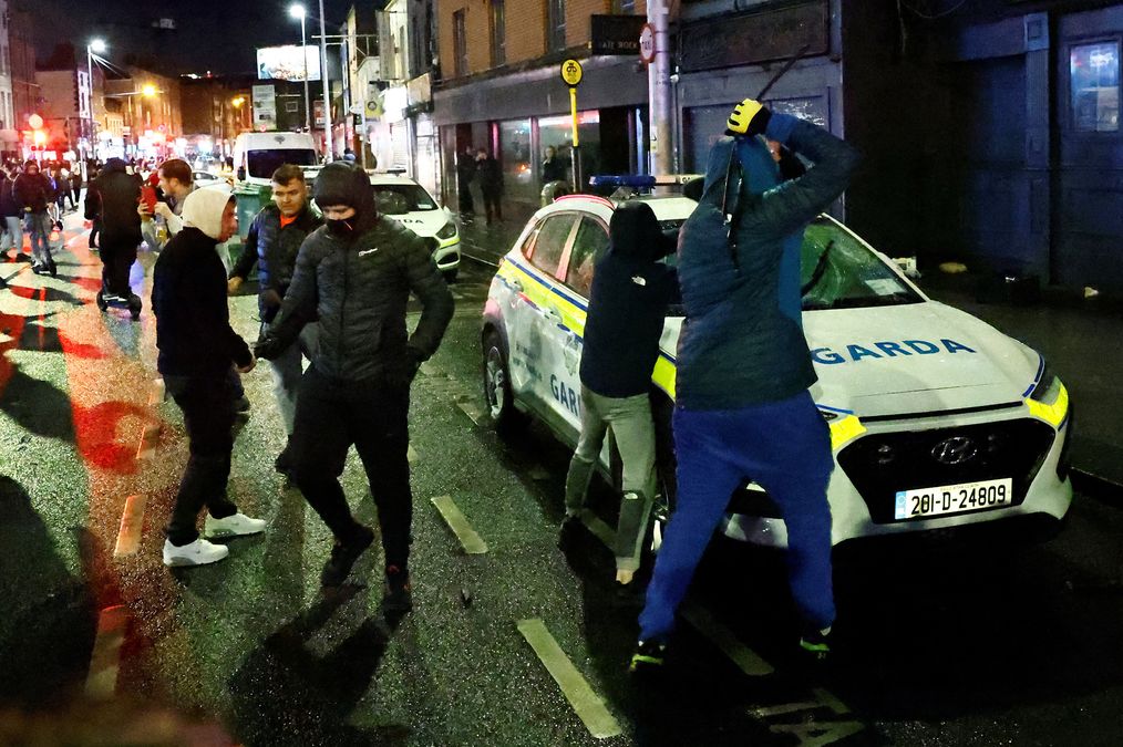 Dublin riots: Police make 34 arrests; PM says rioters brought shame on ...