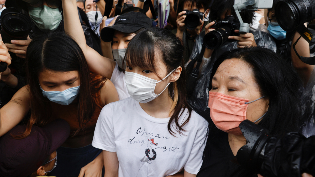 Jailed Hong Kong activist Agnes Chow jumps bail to move to Canada, breaks silence