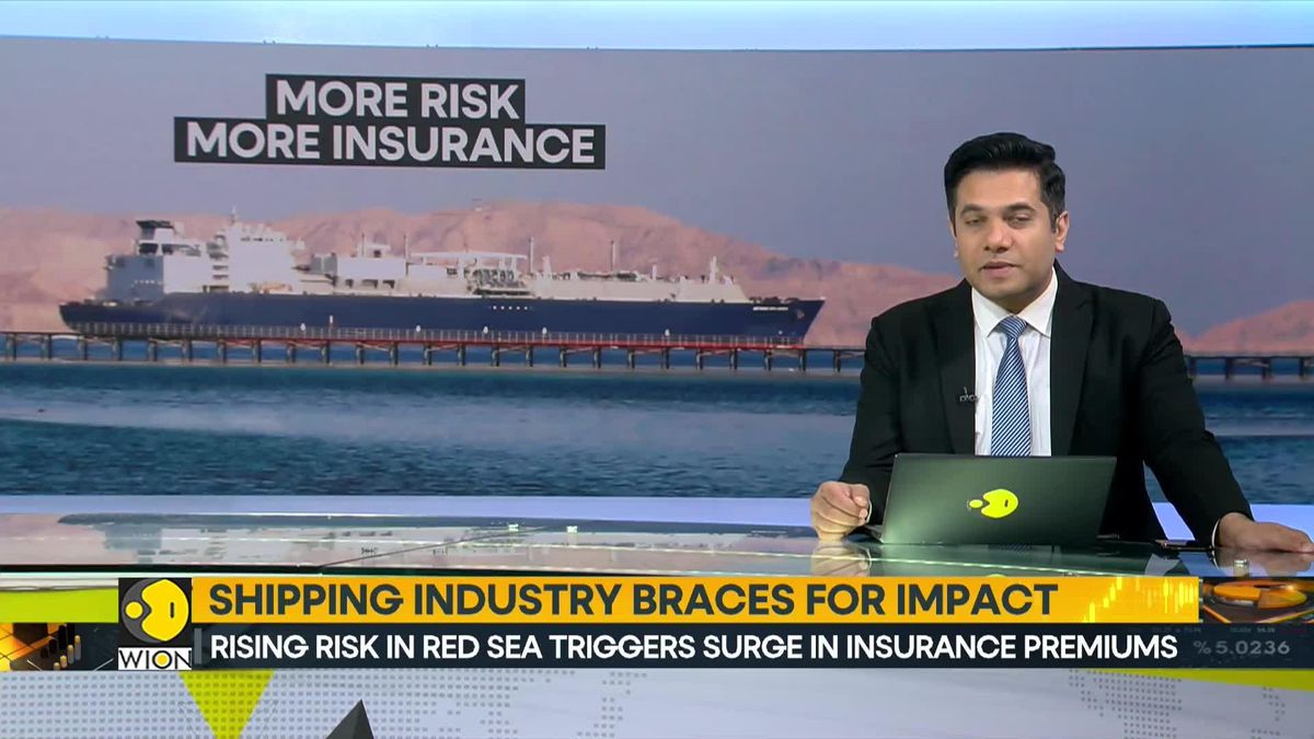 Rising risk in Red Sea triggers surge in insurance premiums
