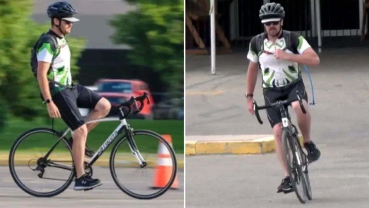 Canadian cyclist sets new world record by riding hands-free for 130 ...
