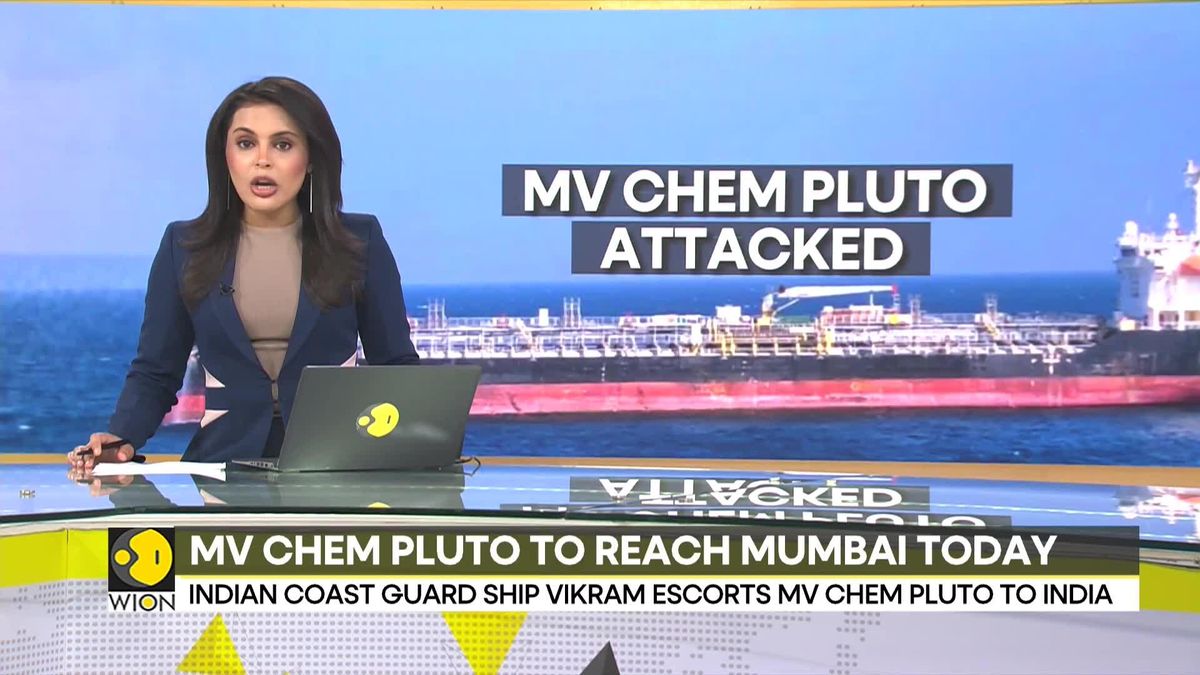 Indian merchant ship MV Chem Pluto to reach Mumbai | Ship attacked in Arabian Sea