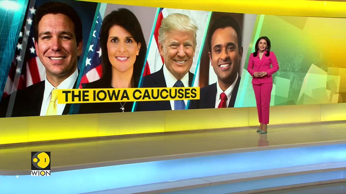 US: Donald Trump wins Iowa Republican caucuses in first contests of 2024