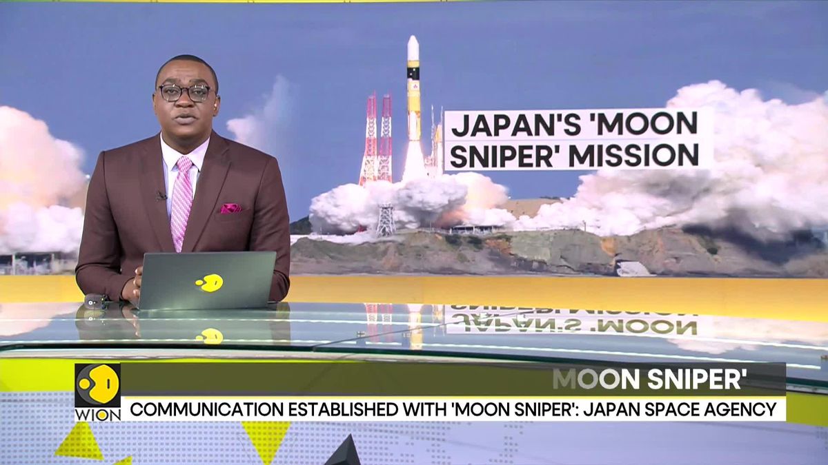 Japan's 'Moon Sniper' achieves historic lunar landing
