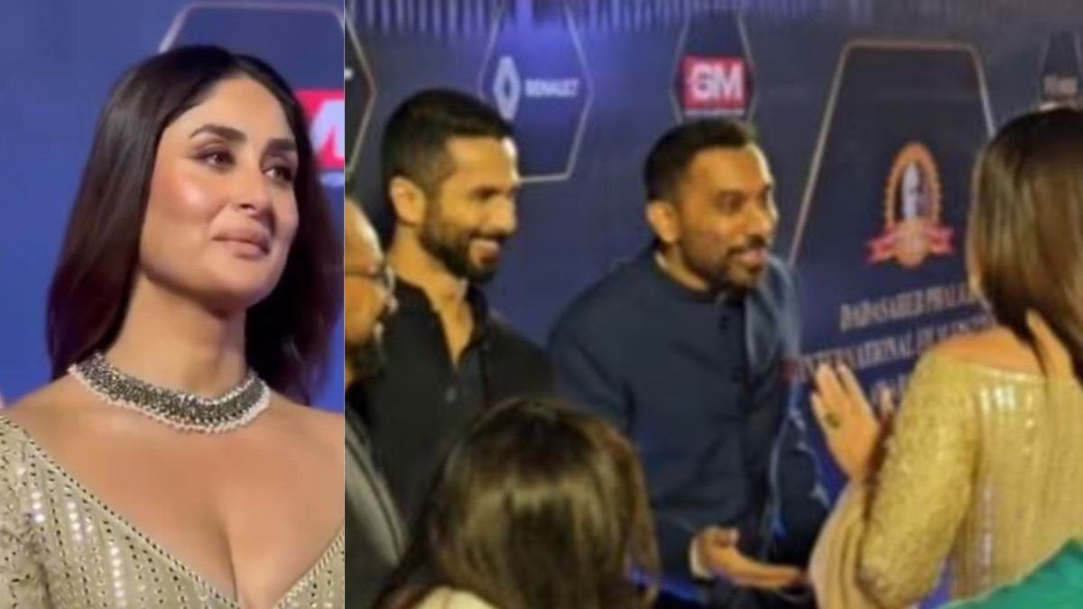 Watch: Kareena Kapoor walks past ex Shahid Kapoor at an awards function ... Watch: Kareena Kapoor walks past ex Shahid Kapoor at an awards function ...