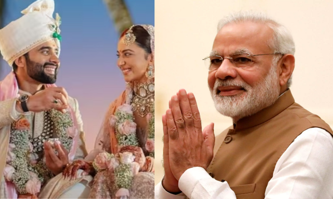 PM Narendra Modi extends warm wishes to Rakul Preet Singh and Jackky ...