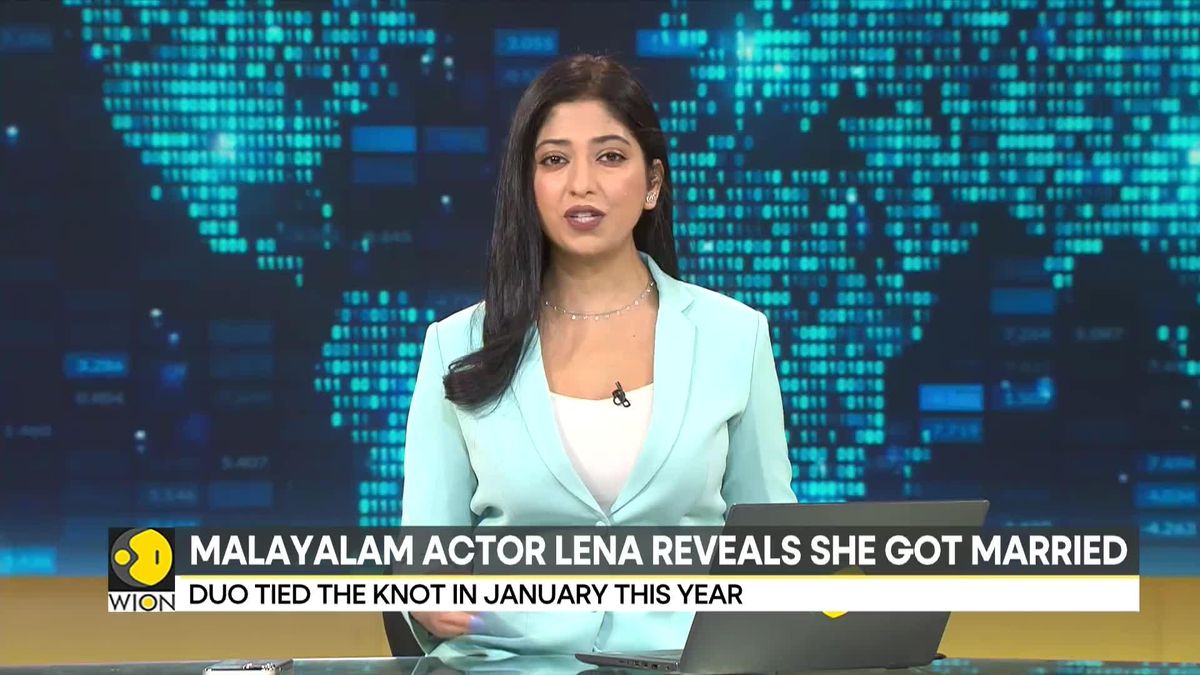 Malayalam actor Lena reveals she is married to Gaganyaan astronaut Captain Prashanth Nair