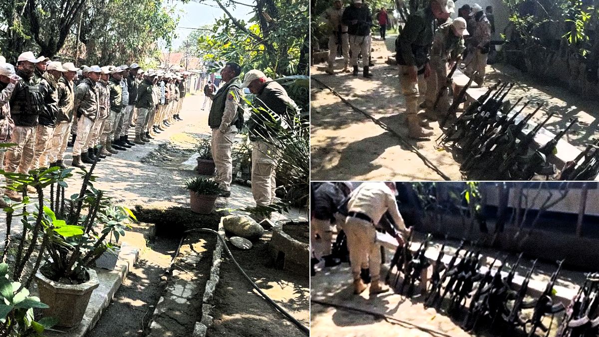 India: ‘Arms down’ protest by Manipur commandos over restraint order on ...
