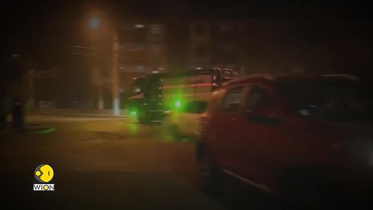 Chile Wildfire: Fire ravages hillside in Chile's Valparaiso