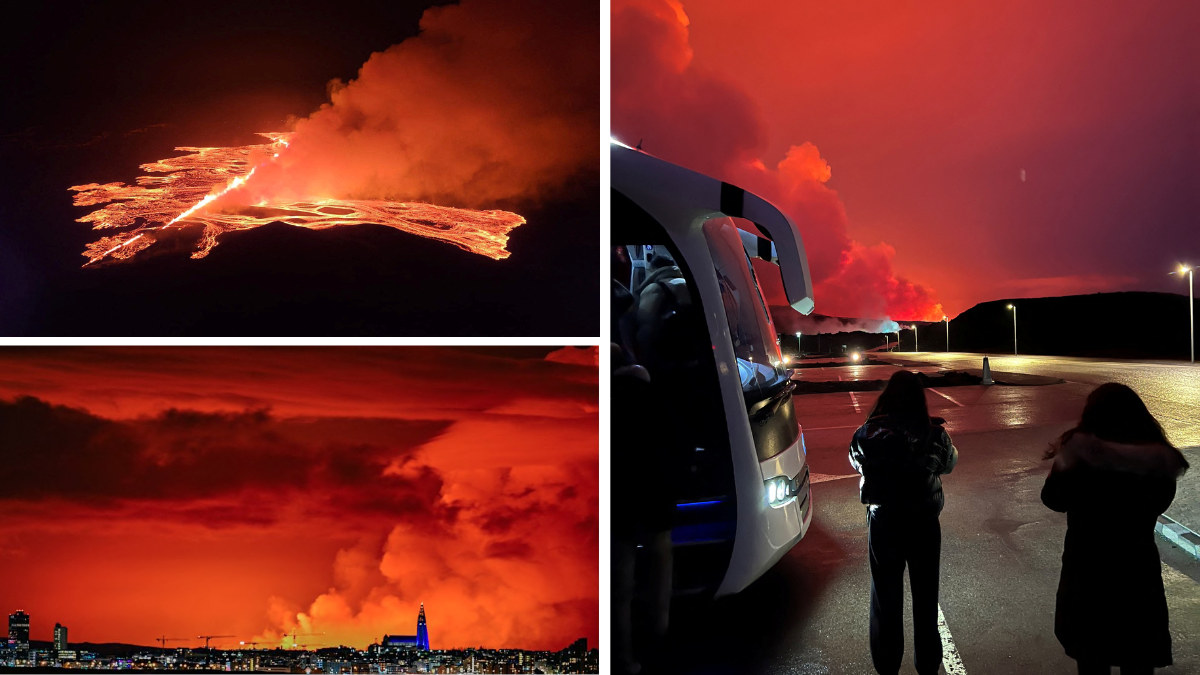 In Pics | Iceland declares state of emergency after volcano erupts ... In Pics | Iceland declares state of emergency after volcano erupts ...