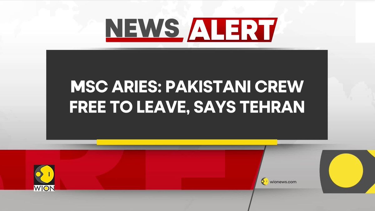 MSC Aries Incident: Pakistan crew free to leave, says Tehran