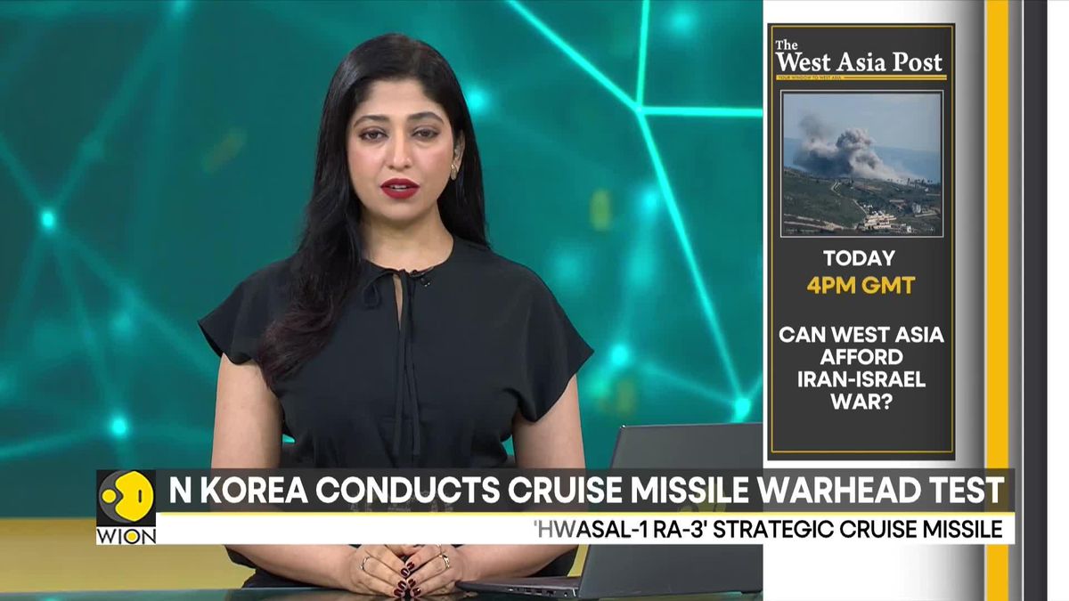 North Korea conducts cruise missile warhead test