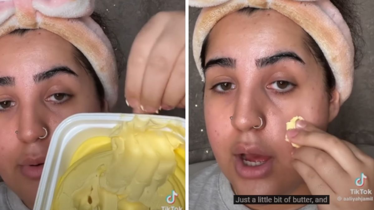 Gross! TikToker uses butter as makeup primer: Here's why you should ...