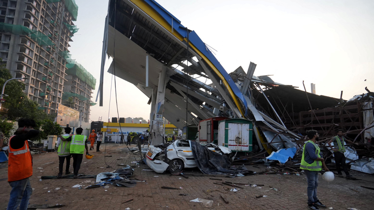 Ghatkopar hoarding collapse: Maharashtra govt suspends IPS officer for ...