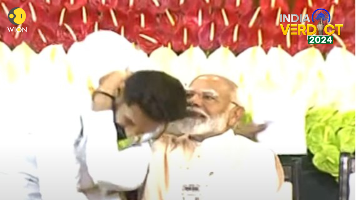 Watch: LJP chief Chirag Paswan shares warm hug with Modi, lauds his ...