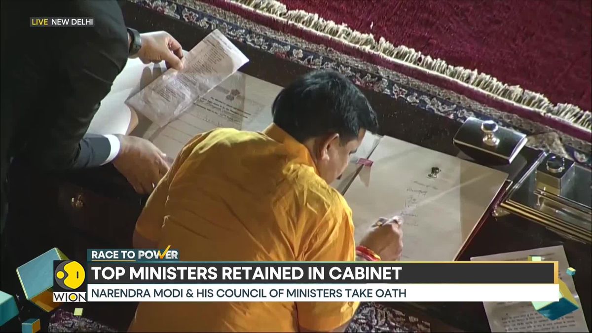 Modi 3.0: PM Modi takes oath for third term, JP Nadda, Shivraj Singh ...
