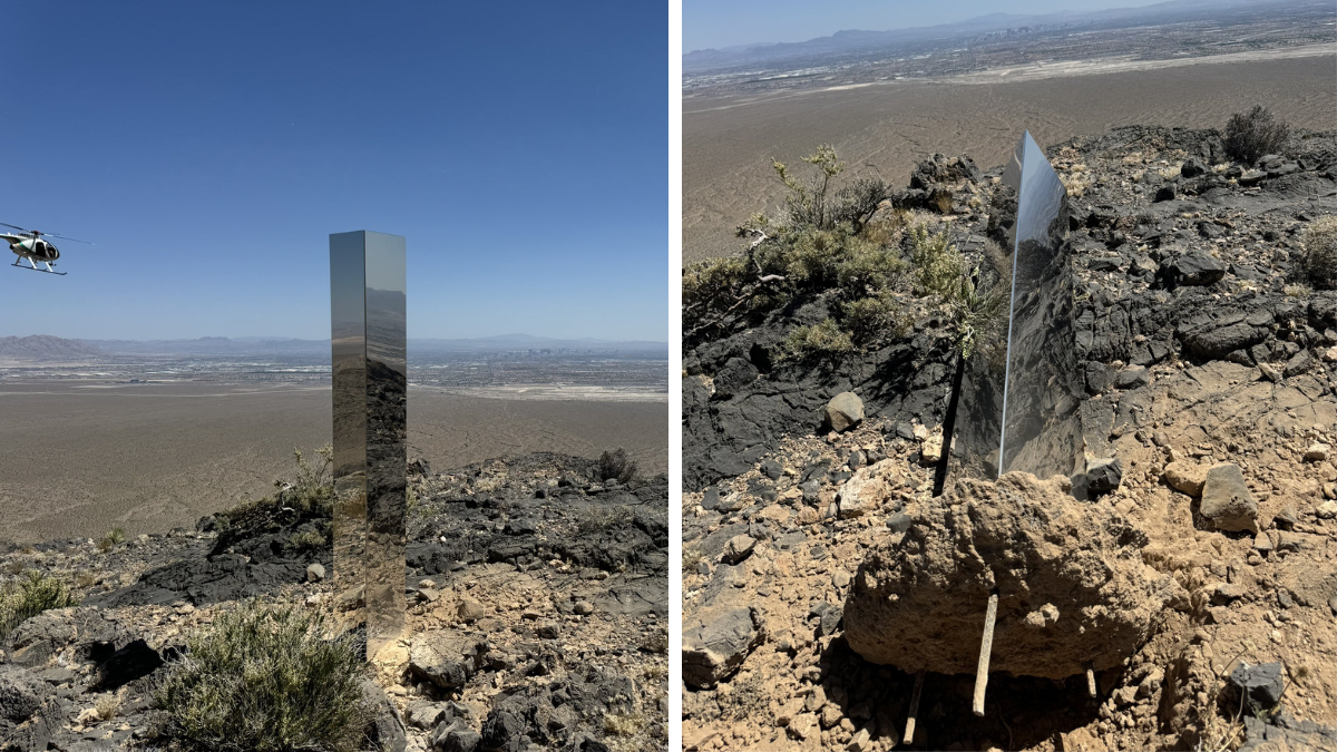 Shiny monolith removed from Nevada desert days after its mysterious appearance. Here’s why