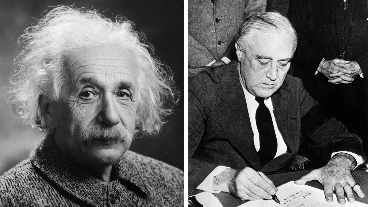 Einstein’s letter warning FDR about threat of Nazi nuclear bomb may ...