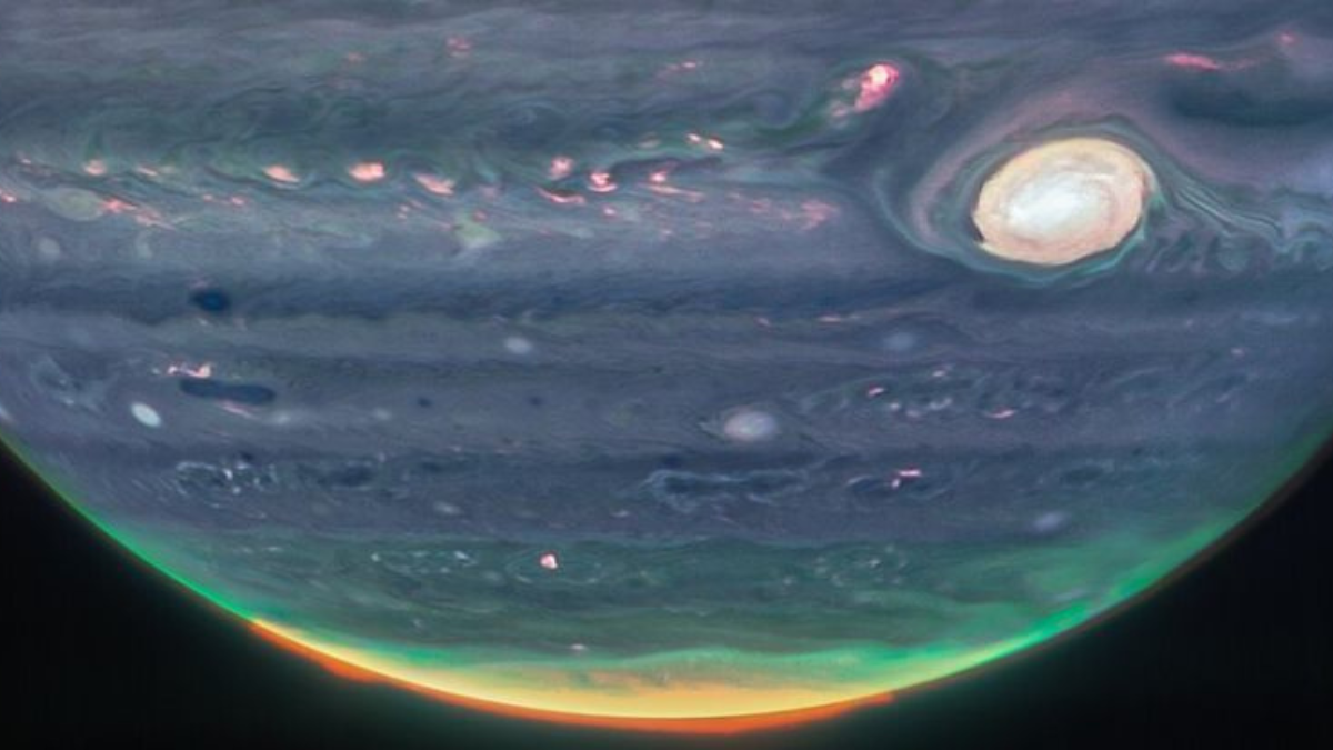 Eerie glowing spot on Jupiter holding secrets of dark matter, scientists suggest