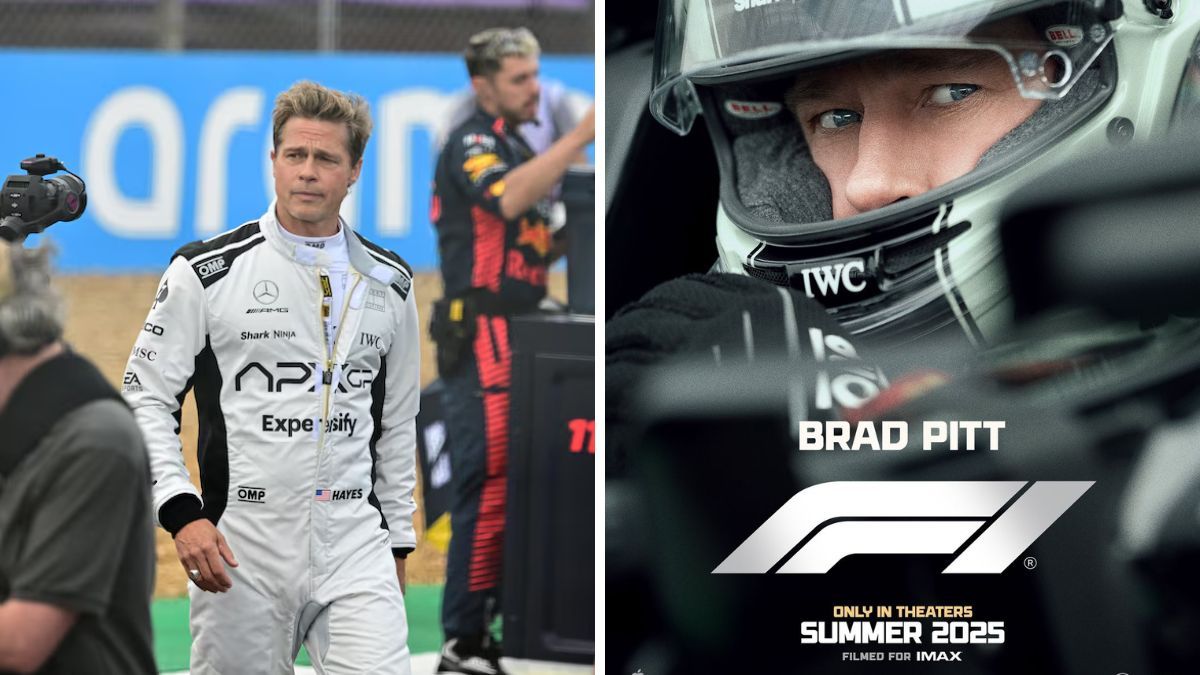 Brad Pitt's Formula 1 film to be titled F1; check out first look poster ...