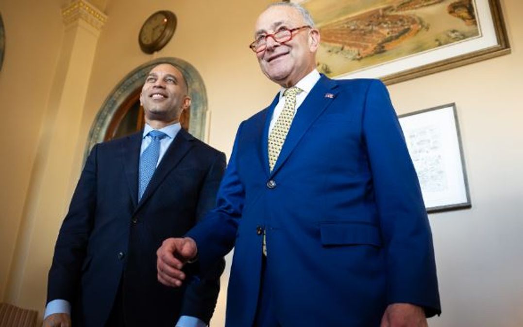 Schumer and Jeffries, top two Democrats in Congress, endorse Kamala Harris