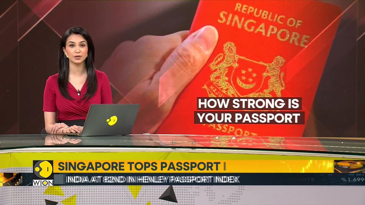 Singapore leads in passport rankings