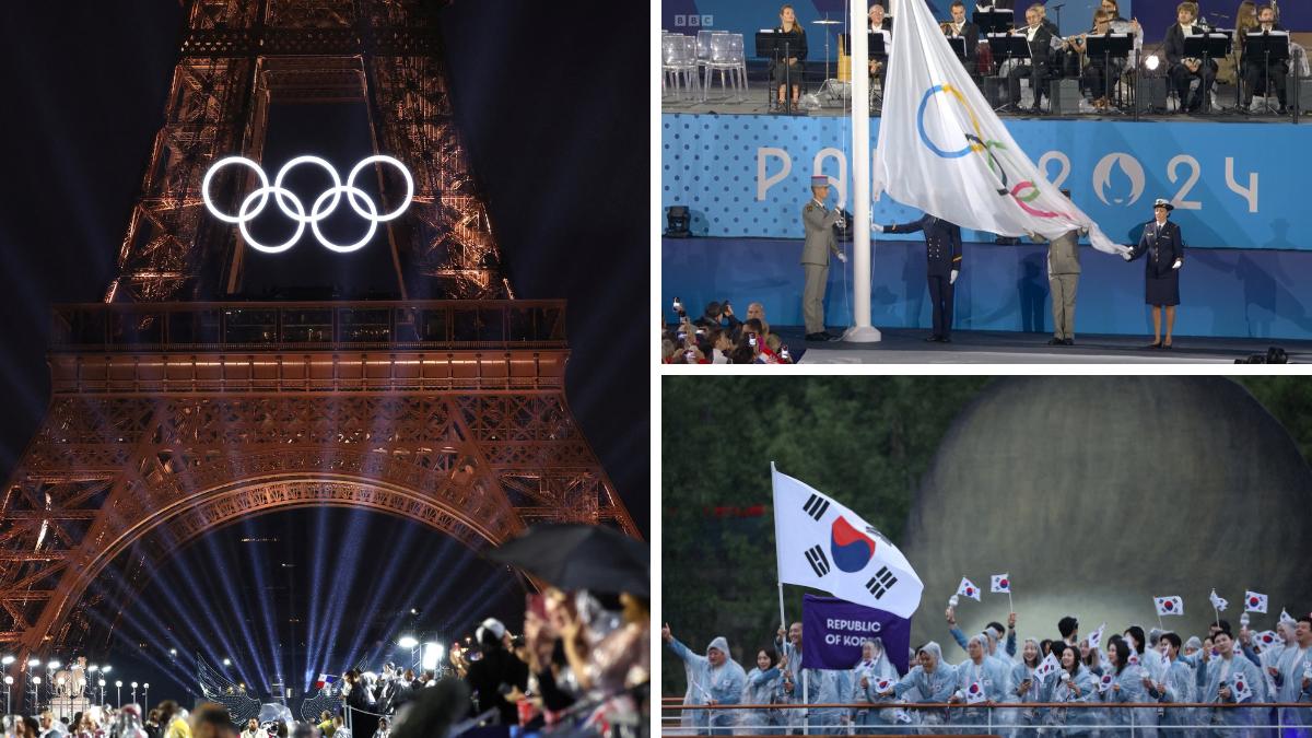 Upside-down flag, S Korea confused as North: Here's how Paris ...