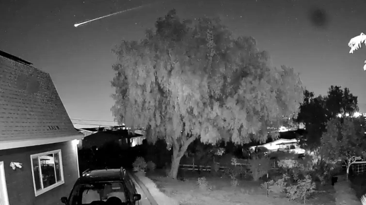 Watch: Mysterious fireball flies through night sky from California to ...