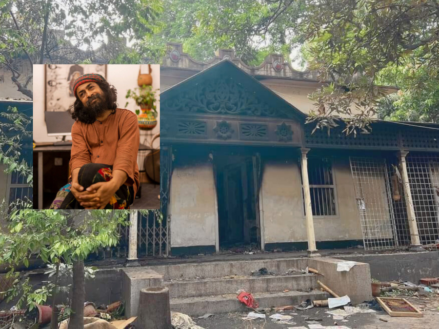 Bangladesh violence: Folk musician Rahul Ananda's house looted ...