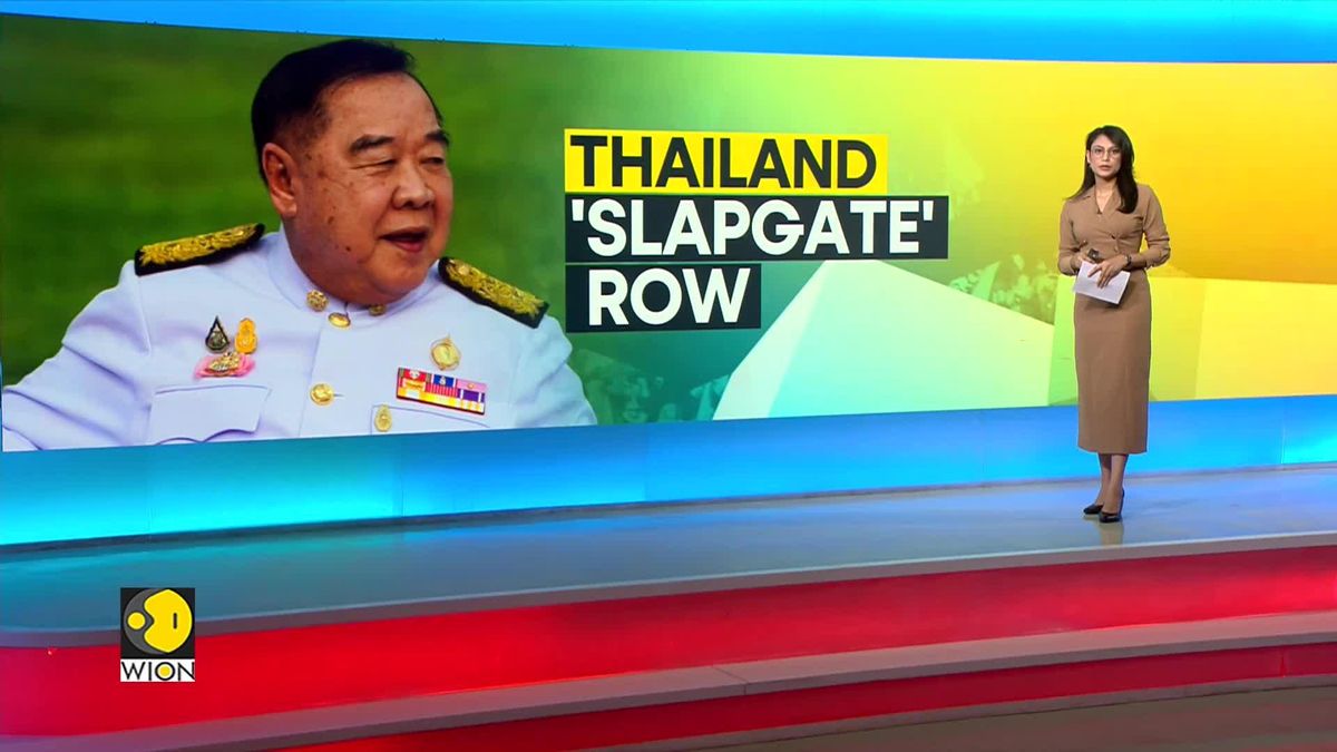 Did Thai ex-army chief Prawit Wongsuwon slap female journo?