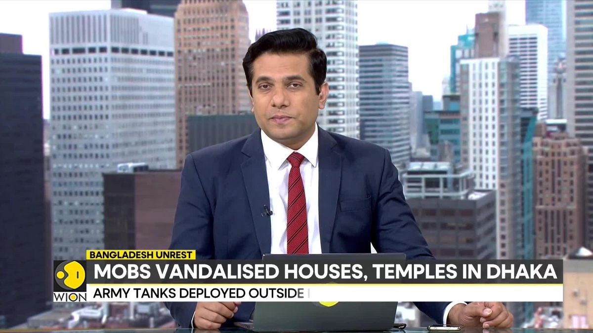 Bangladesh unrest: Mobs vandalised the houses of Hindus in Dhaka's Miranjali Colony